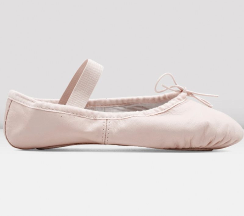 Soft fuldsål balletsko/springsko Bloch skind