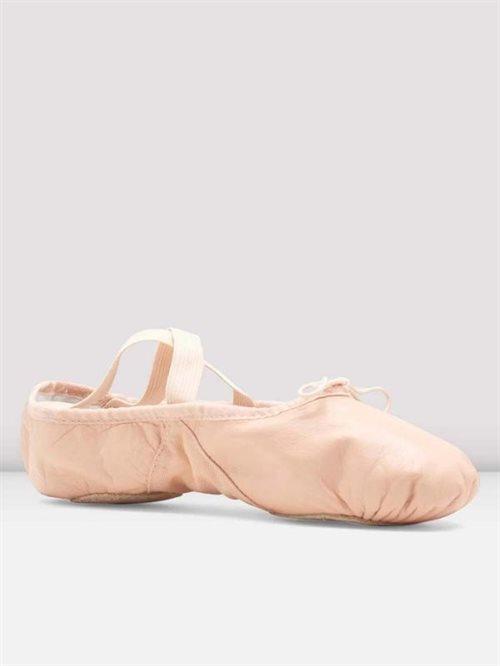Bloch springsko/ soft balletsko rosa splitsål - Børn